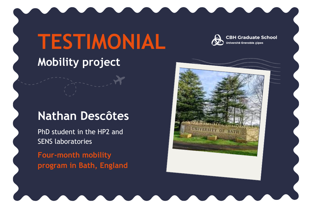 Nathan Descôtes - CBH graduate school - Université Grenoble Alpes